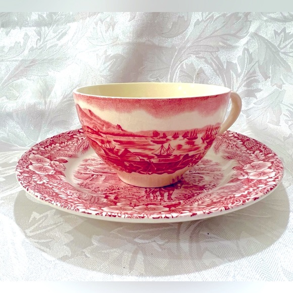 Stafforshire England | Dining | 4pc Vintage Broadhurst Ironstone Red ...